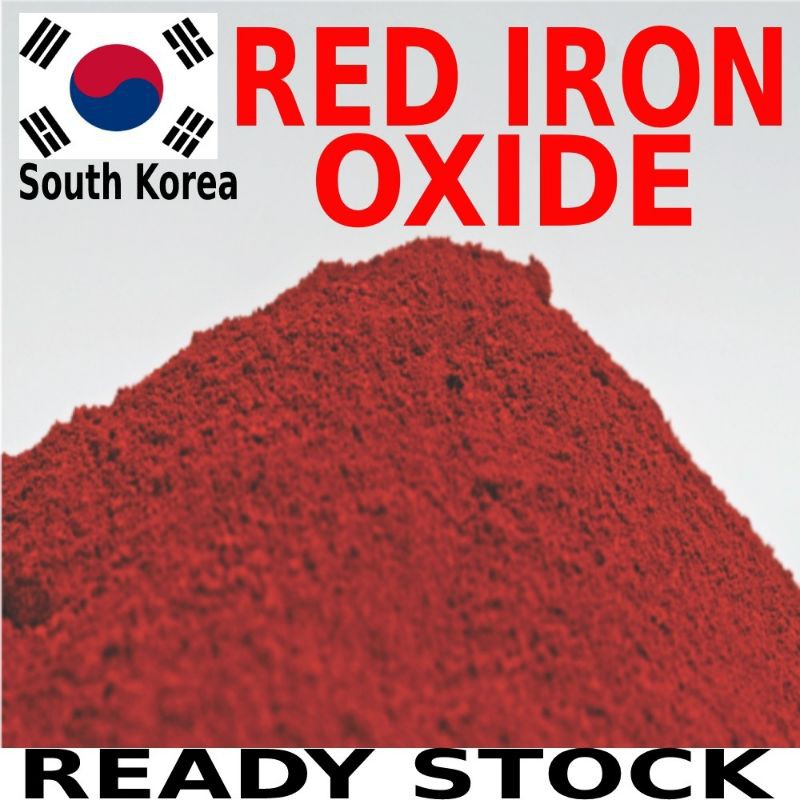 On Sales:RED Iron Oxide/ 100g, ALPHA RED IRON OXIDE PIGMENT POWDER ...