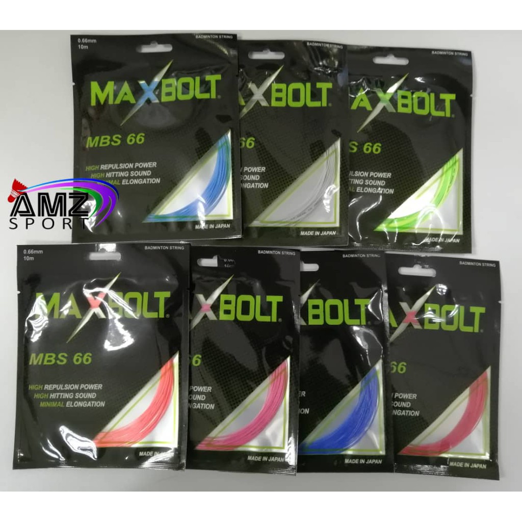 Maxbolt MBS66 MBS 66 BADMINTON STRING | Shopee Malaysia