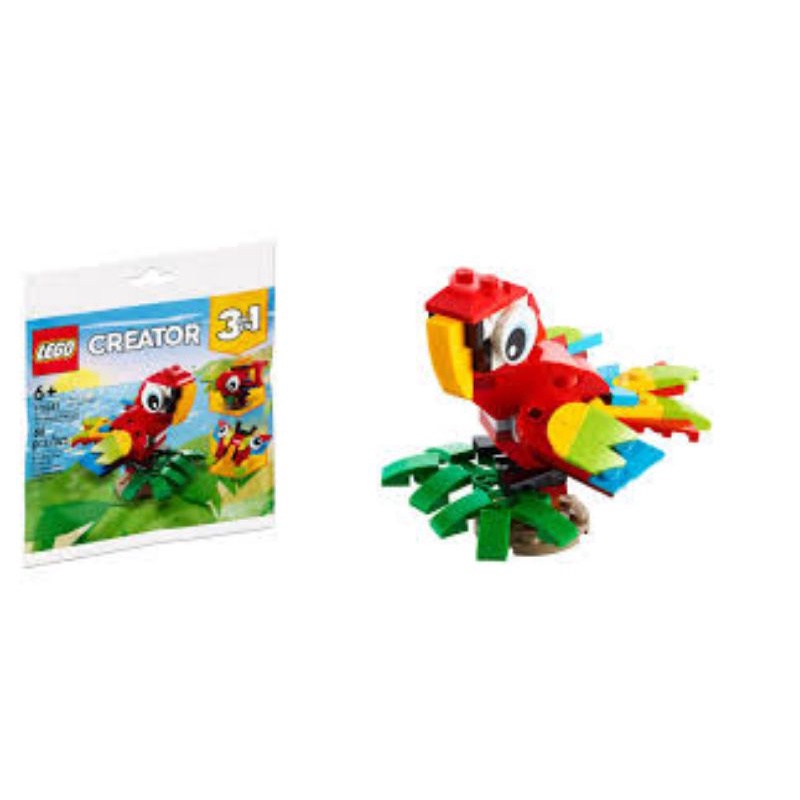Lego Creator 3 in 1 Parrot (30581) | Shopee Malaysia