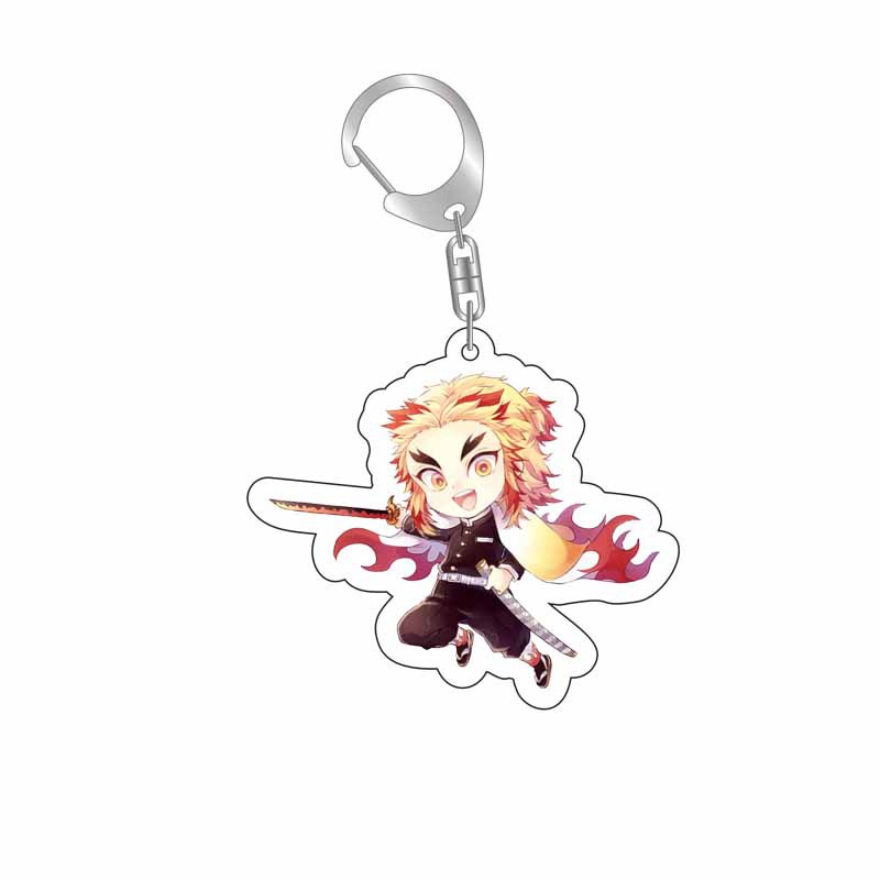 Kimetsu Acrylic Keychain Anime Demon Slayer Tanjiro Kamado Nezuko ...