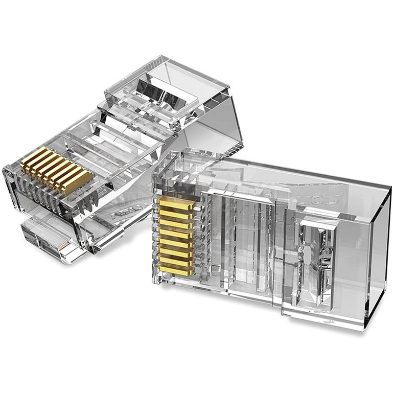 RJ45 CAT5e Crystal Head Modular Plug | Shopee Malaysia