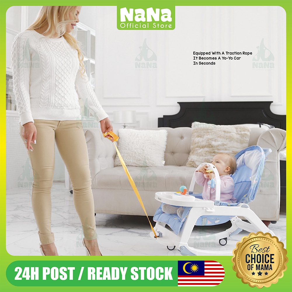 【Upgrade Premium Version👍】NANA Baby Rocking Chair Multifunction ...