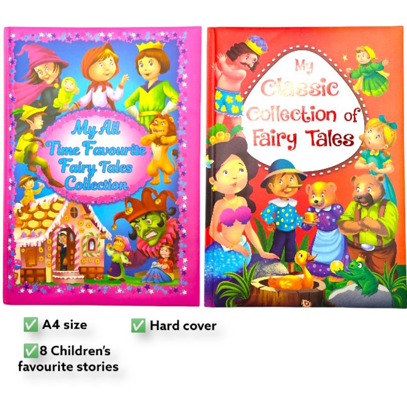 STORY BOOK [ Big Print A4 😍 ] FAIRY TALES ( English Stories Book ...
