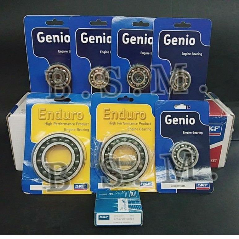 HONDA RS150 ENGINE BEARING SET { SKF } | Shopee Malaysia