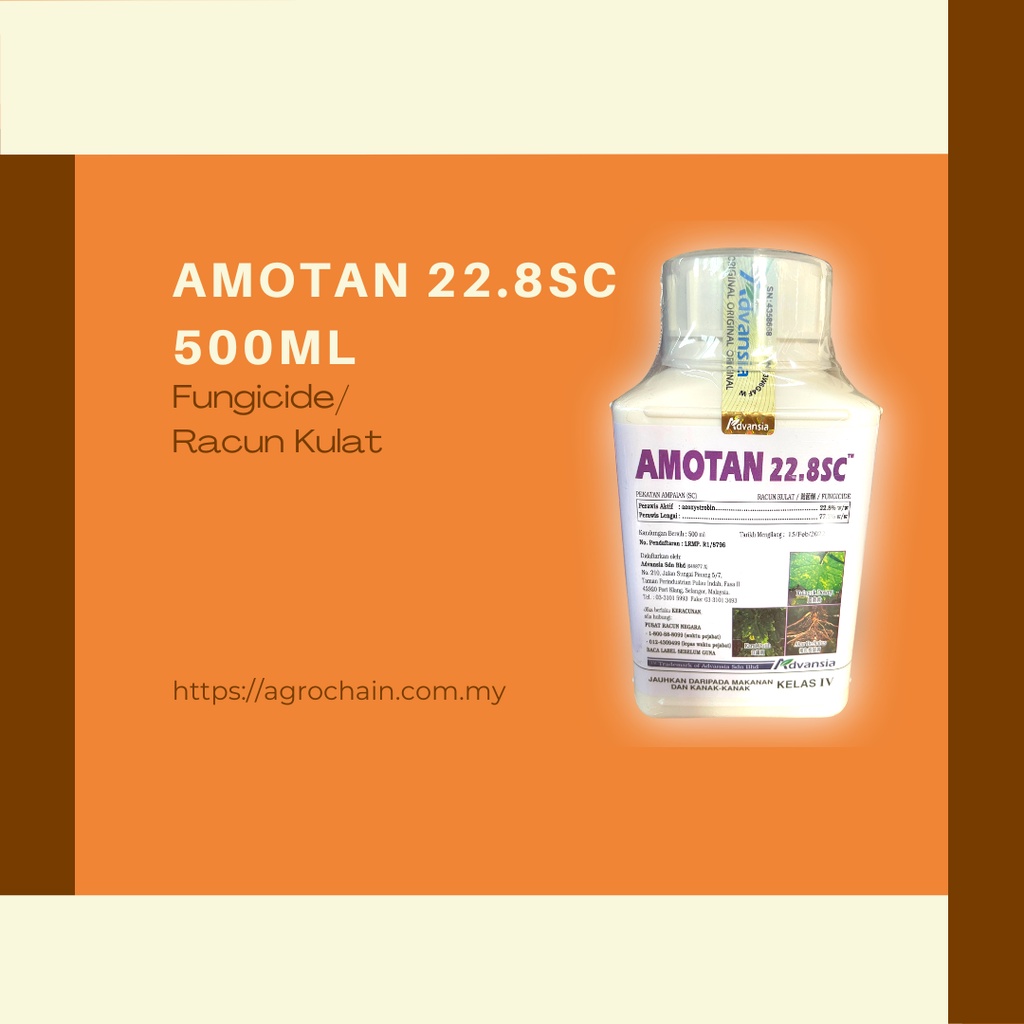 ADVANSIA - AMOTAN 22.8SC - 500ML (RACUN KULAT/杀菌剂/FUNGICIDE) | Shopee ...