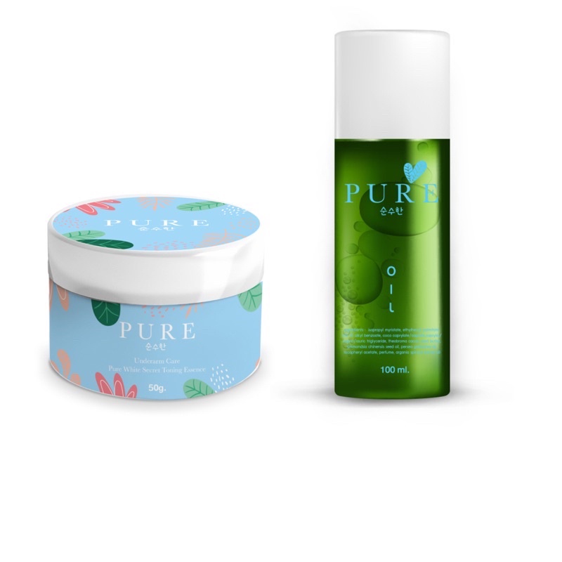 🔥HOT ITEM🔥CREAM PURE UNDERARM CARE & Pure Oil Underarm [READY STOCK ...
