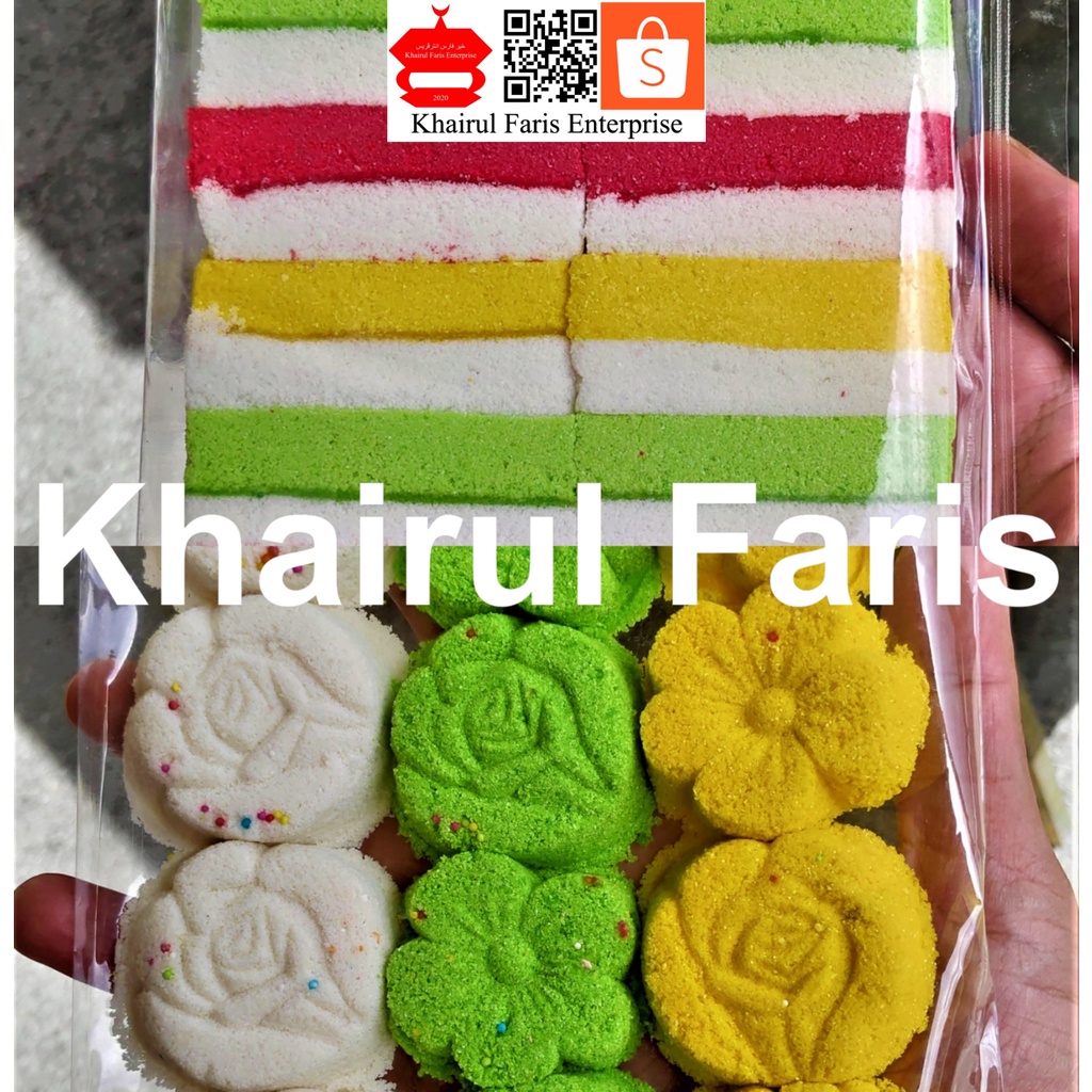 Putu Beras Warna Warni Putu Belang Beras Jalur Makanan Gula Gula ...