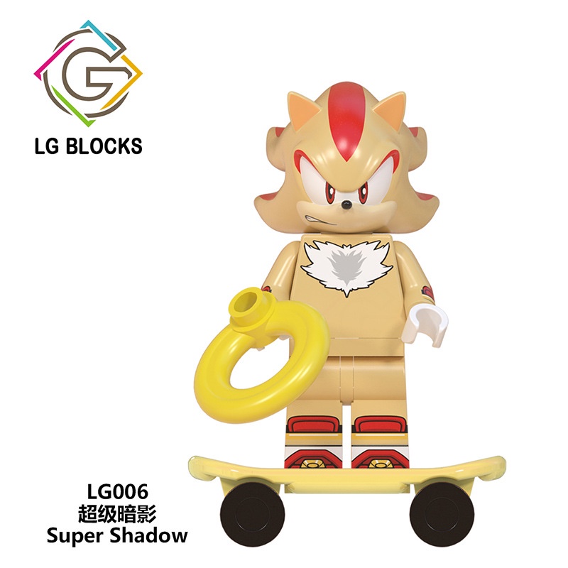 Super Sonic Series ed Teirusu Amy Rose Nakkurusu Minifigures Building ...