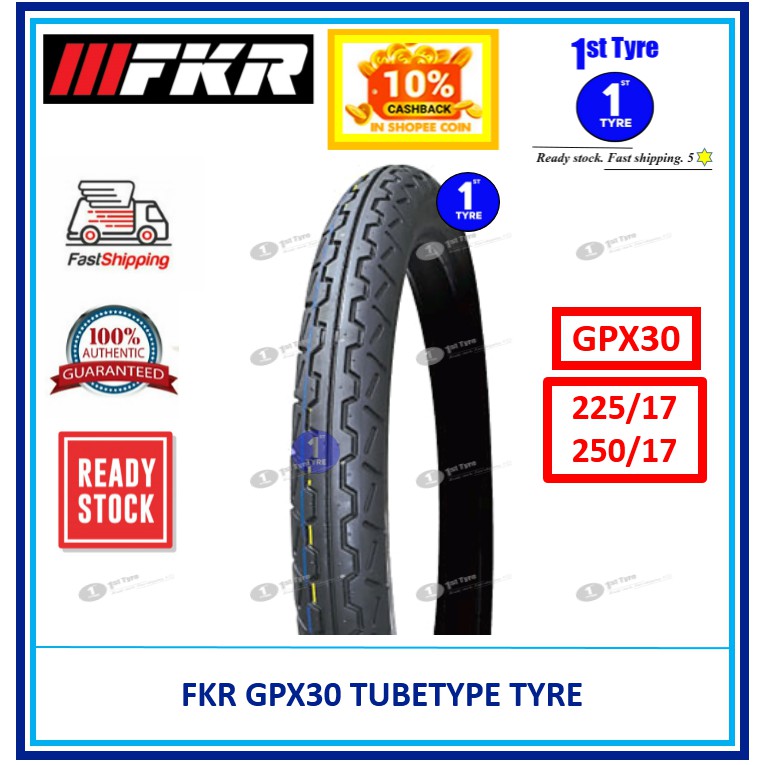 FKR GPX30 Motorcycle Tyres Motor Tayar 225-17, 250-17 [ TAYAR 2024 ...