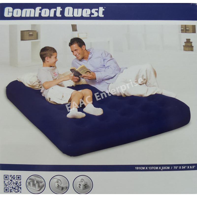 Bestway Inflatable Double Twin Camping Air Bed Airbed Air Bed | Shopee ...