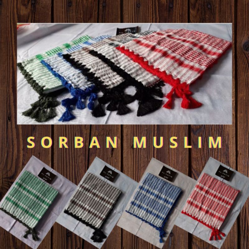 Adult Muslim Turban/ Hajj/ Tassel/ Palestine Turban | Shopee Malaysia