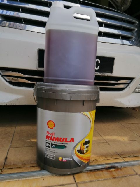 Shell Rimula R6 LM CK-4 Fully Synthetic ( 4 Liters ) | Shopee Malaysia