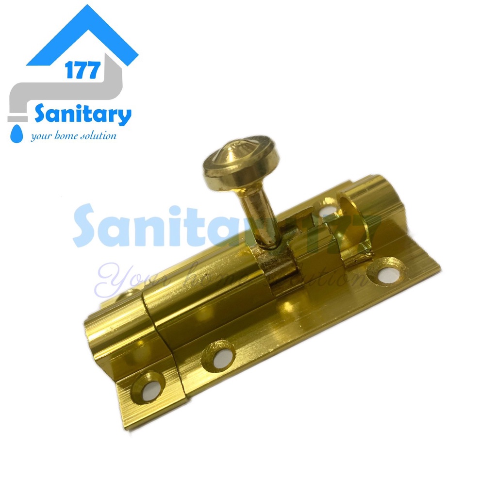 Gold 2 inch aluminum latch - 2 inch window door latch slippers door ...