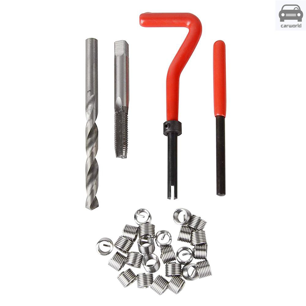 30Pcs Metric Thread Repair Insert Kit M3 M4 M7 M9 M11 Helicoil Car Pro ...