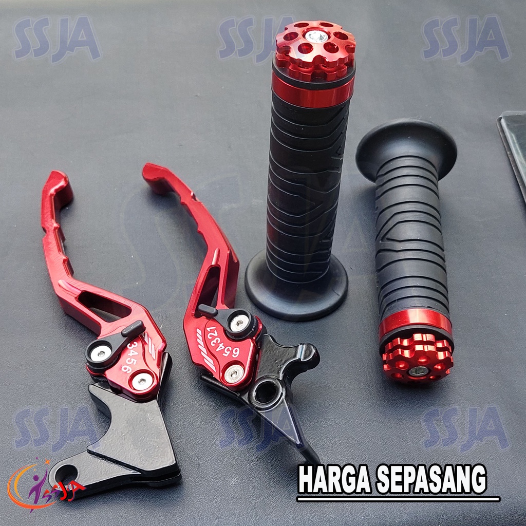 MERAH Left Right Brake Handle Aerox 155 Lexi Freego Cnc Variation Of ...