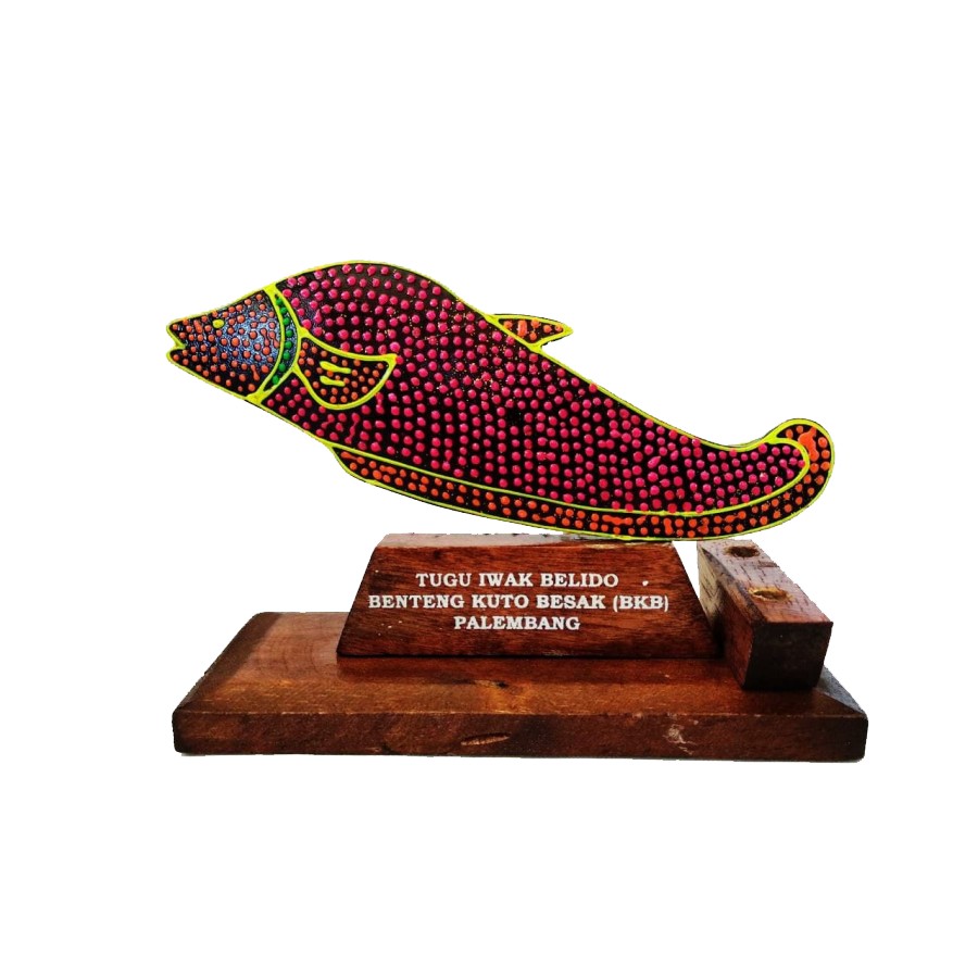 Miniature Iwak Belido Wood, Typical of Palembang | Shopee Malaysia