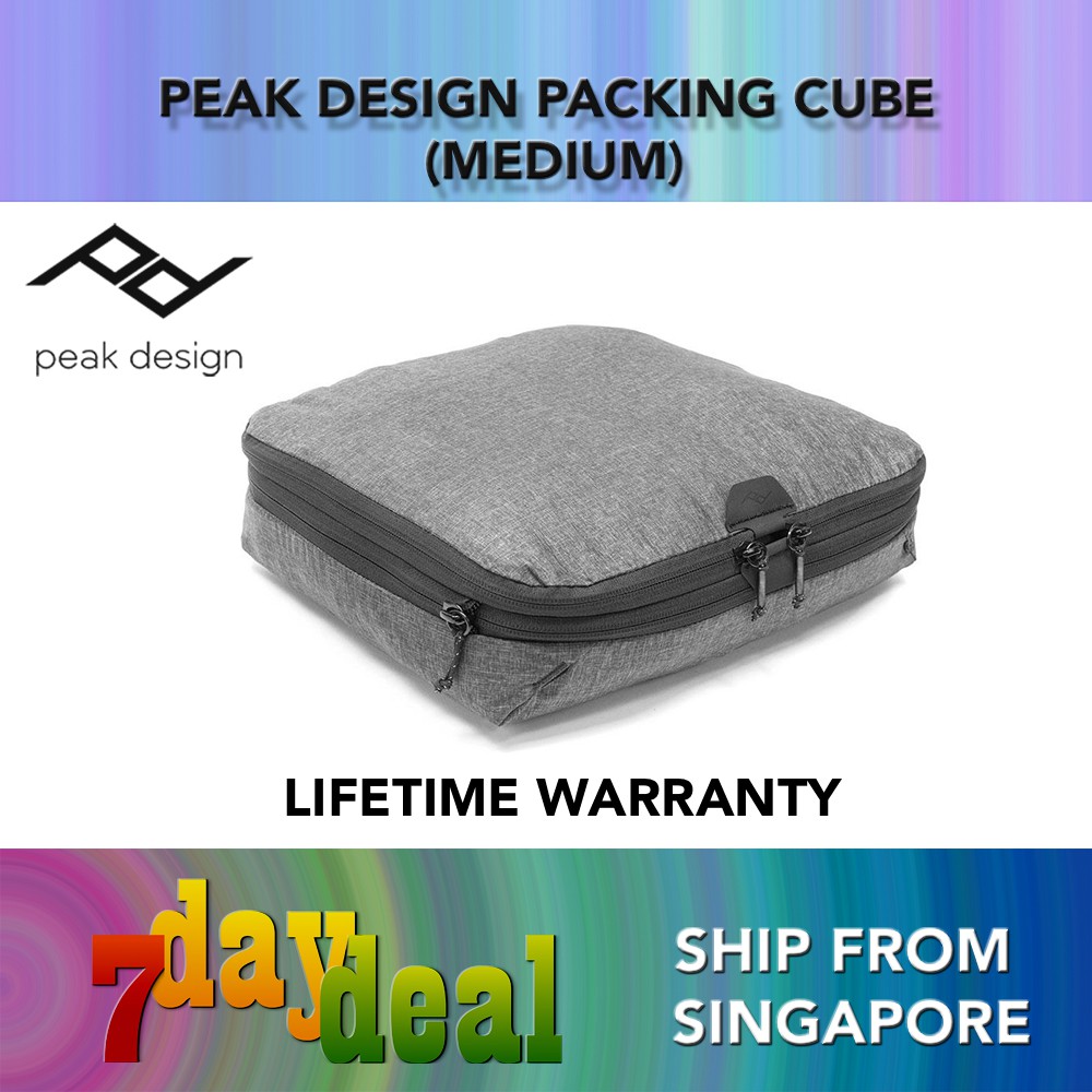 Peak Design Travel Packing Cube (Medium - Charcoal) | Shopee Malaysia