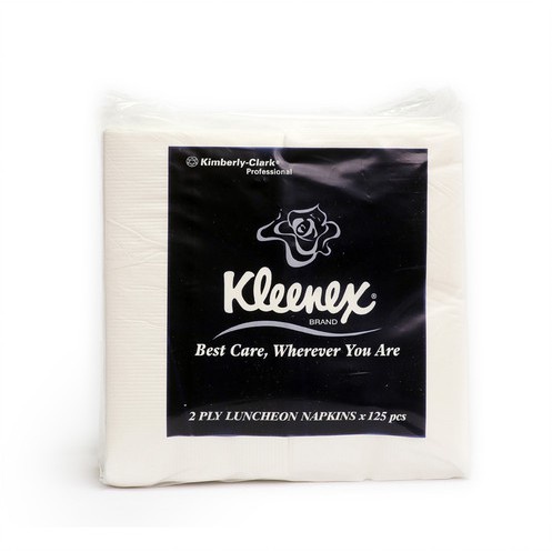 Kleenex® Luncheon Napkin 1/8 Fold - Plain 78271, 2-Ply ( 125 pieces ...