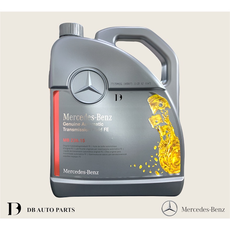 ORIGINAL MERCEDES BENZ AUTO TRANSMISSION FLUID (BLUE) 5L 722.9 7G ...