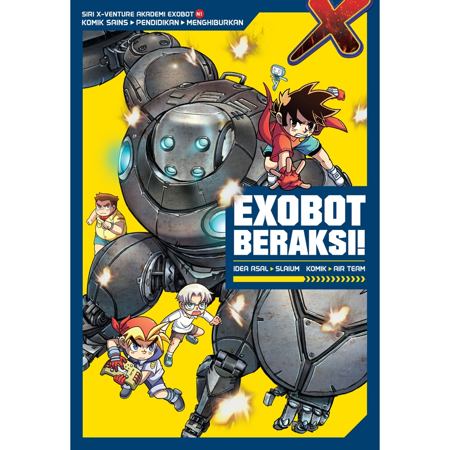 Siri X-VENTURE Akademi Exobot 01: Exobot Beraksi! | Shopee Malaysia