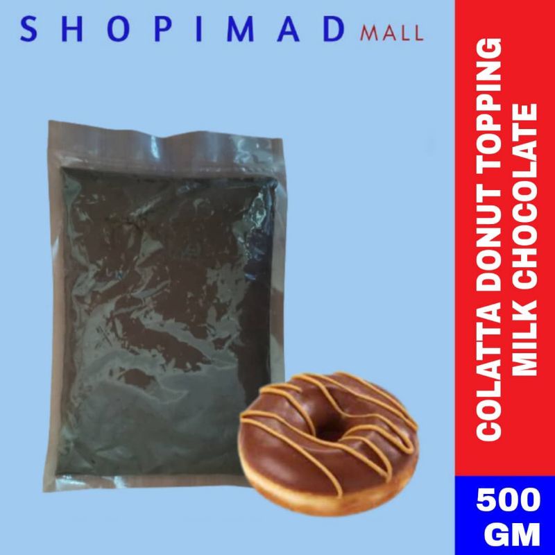 COLATTA MILK CHOCOLATE TOPPING / COLATTA TOPPING / DONUT TOPPING ...