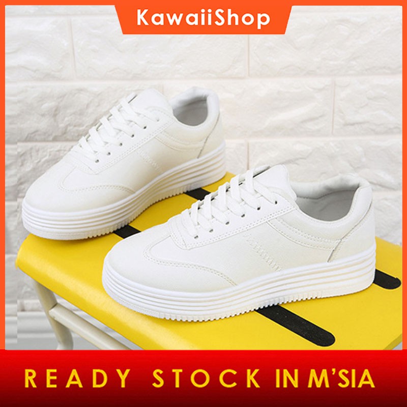Kasut Lelaki Kasut Perempuan Kasut Putih Kasut Hitam Unisex Shoes White ...