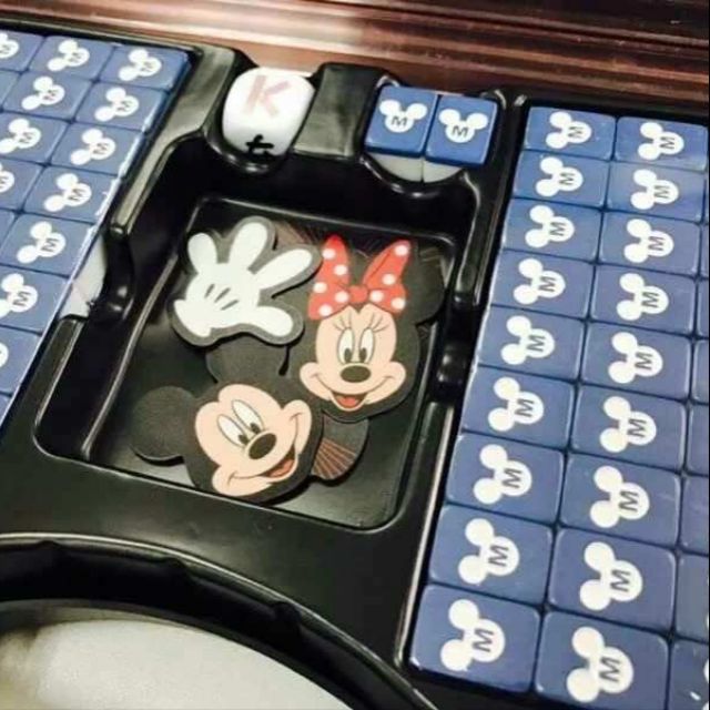 Ready Stock Mickey Mahjong Set+Pad 迷你米奇麻将＋毯 | Shopee Malaysia