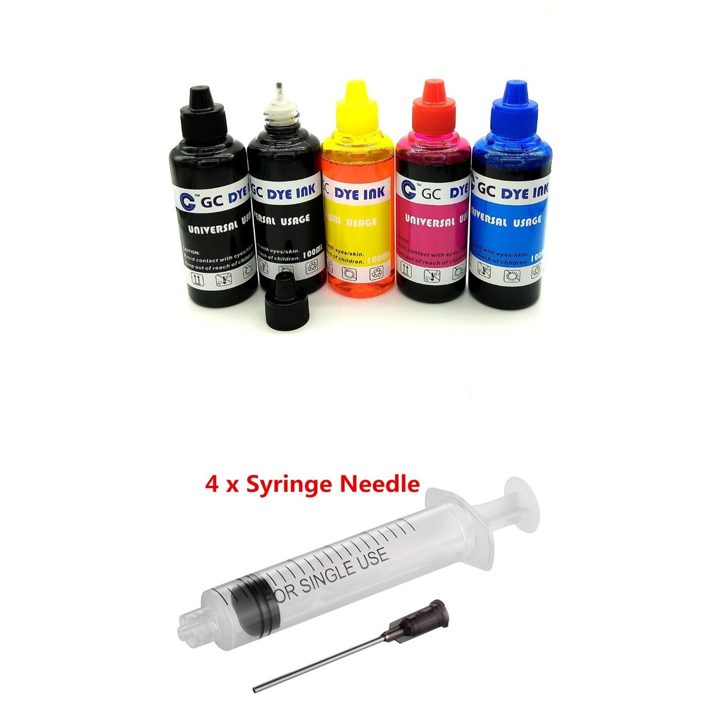 CISS Universal Refill Ink for Canon/HP/Epson/Brother Inkjet Printer ...