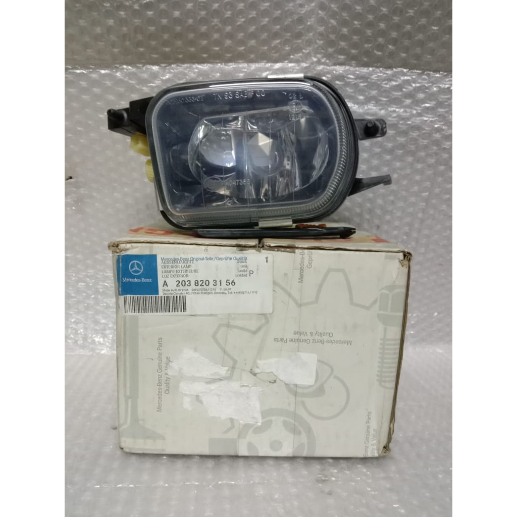 MERCEDES-BENZ W203 2007 EXTERIOR FOG LAMP (ORIGINAL (LEFT) | Shopee ...