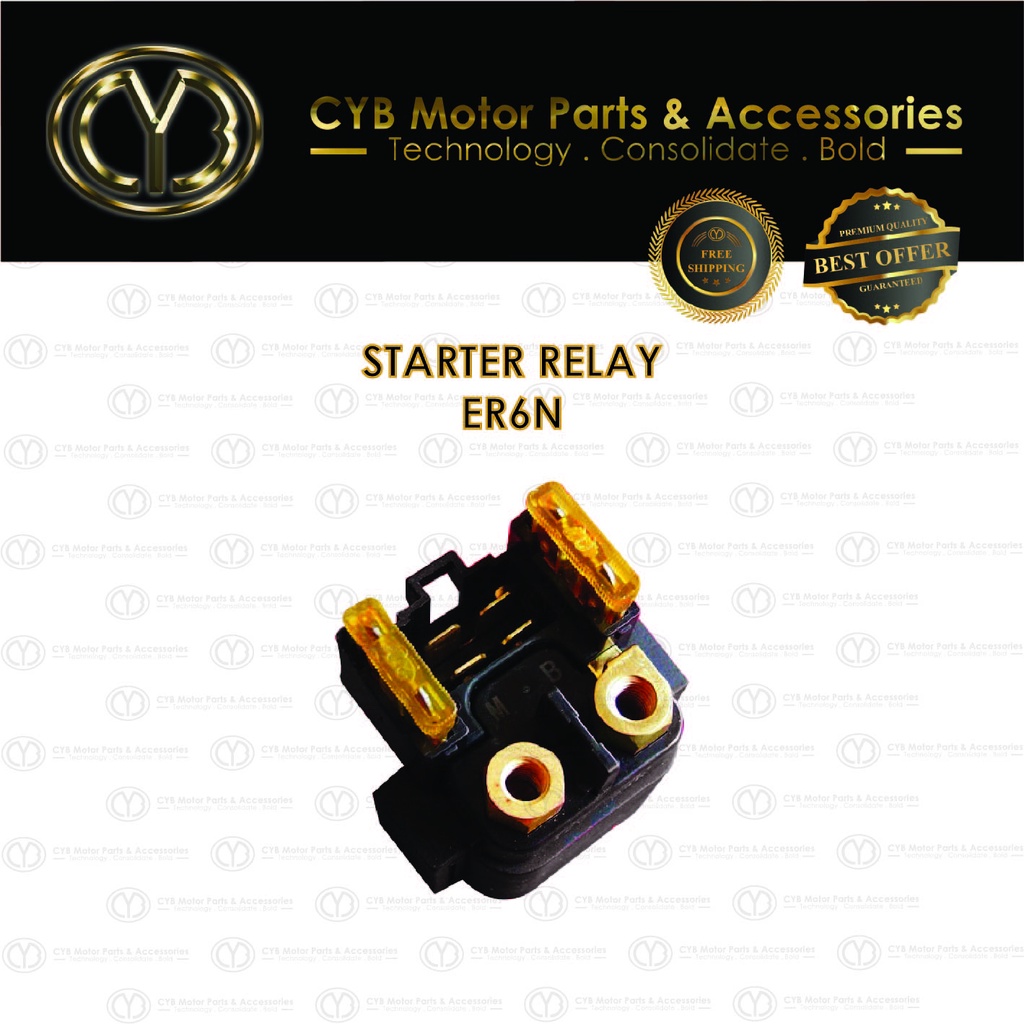 Starter Relay KAWASAKI ER6N Geganti | Shopee Malaysia