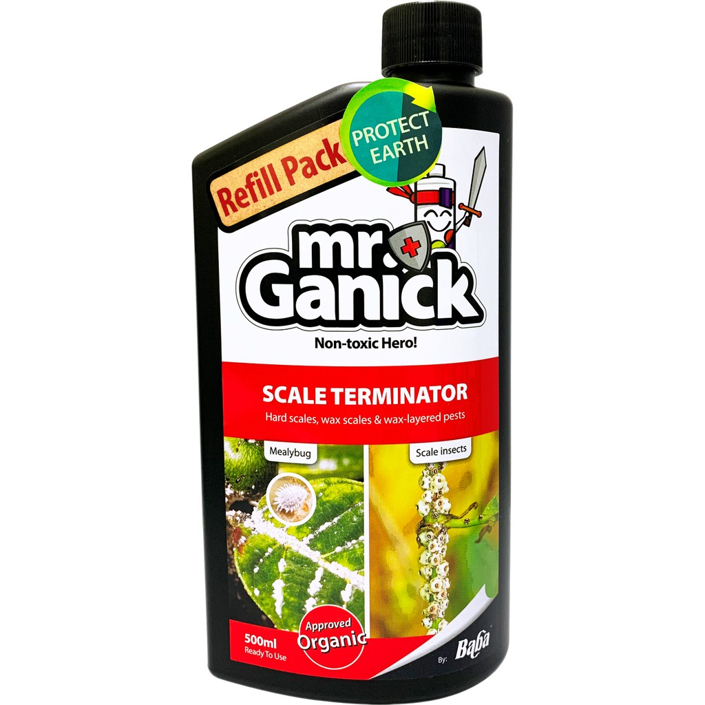 Baba Mr Ganick Scale Terminator Scale Insect Pesticide [Non-Toxic] RTU ...