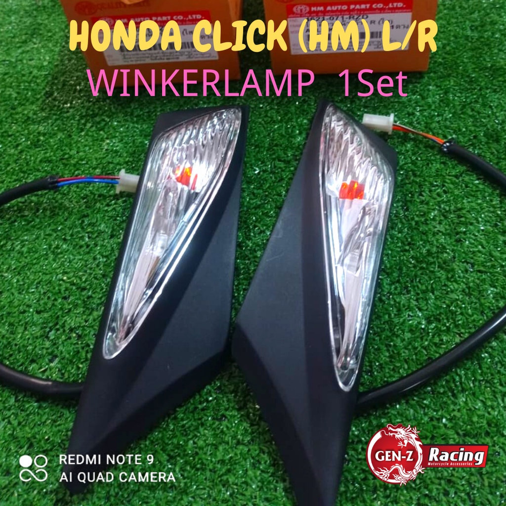 Honda Click 110cc (Lampu Signal) Winker Lamp Set (Left&Right)(HM) (OEM ...