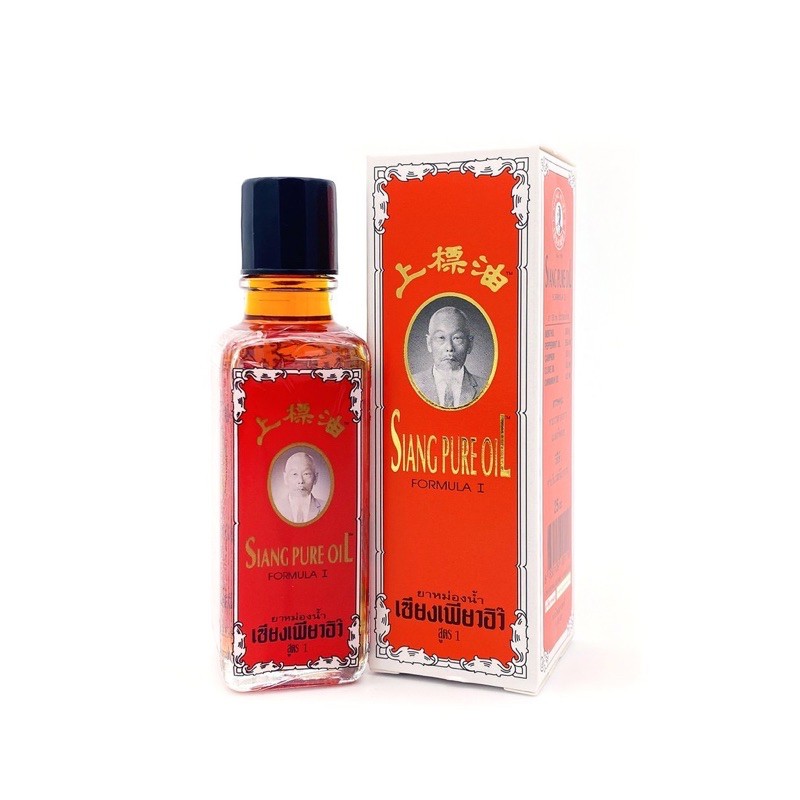 Siang Pure Oil Red / White Thailand 上標油 25cc Formula I / Formula II ...