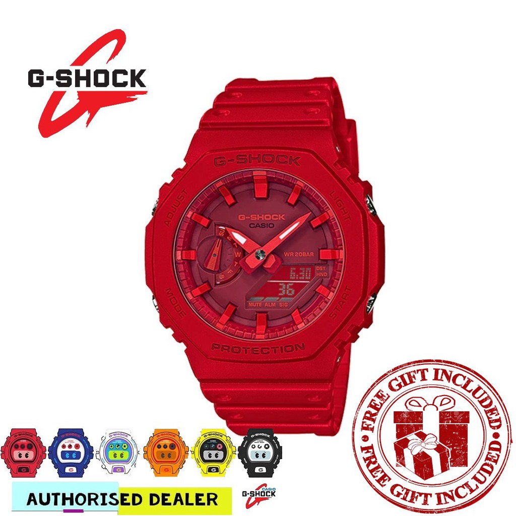 (READY STOCK) Official Marco Warranty CASIO G-SHOCK GA2100 4A 100% ...
