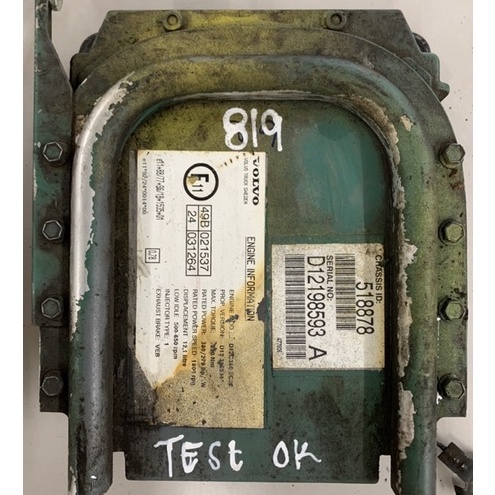 VOLVO ENGINE ECU CONTROL UNIT 819 D12C380 | Shopee Malaysia