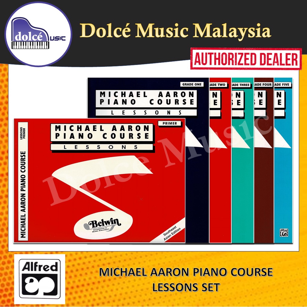 Alfred - Michael Aaron Piano Course Lessons Set | Shopee Malaysia