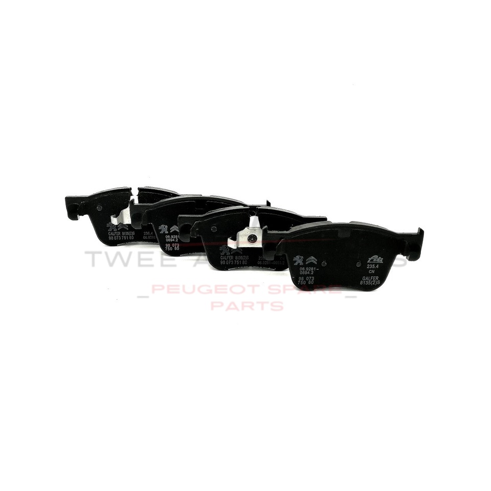 Brake Pad Front Specialist For Peugeot 3008 P84 5008 P87 Citroen C4 ...