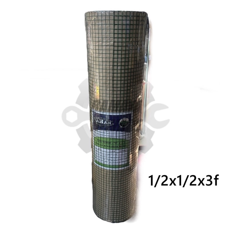 1/2X1/2 (50KAKI) PVC Coated Green Wire Mesh. Anti-Rust Gi Wire Netting ...