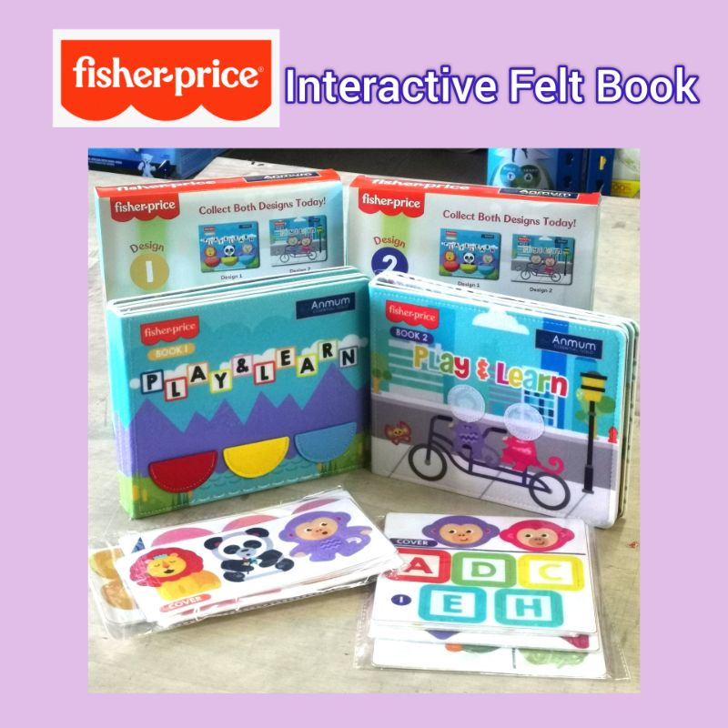 Fisher price x Anmum Interactive Felt Book | Shopee Malaysia