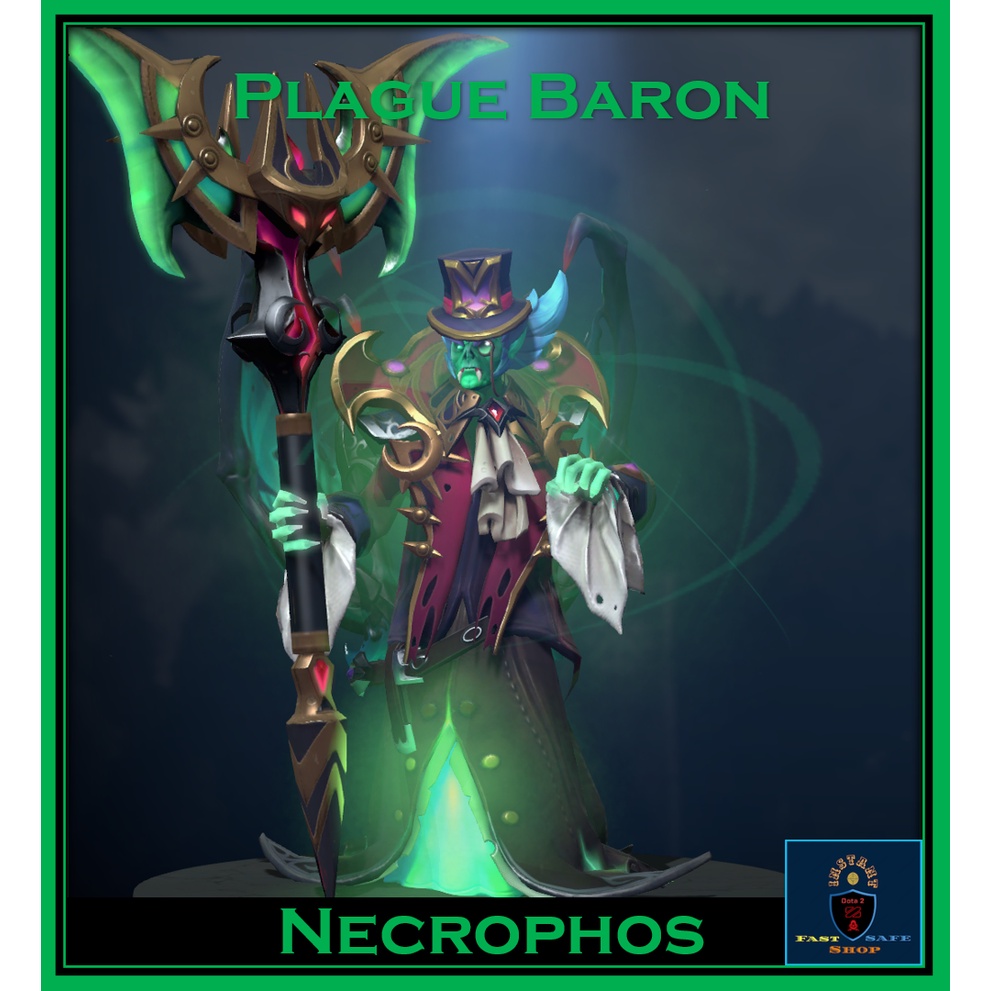 Dota 2 Necrophos Plague Baron Set | Shopee Malaysia