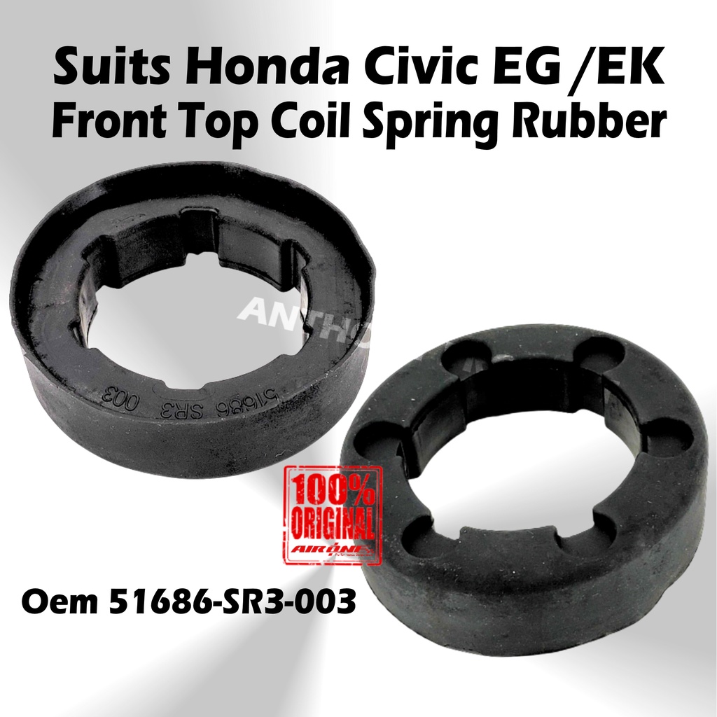 Honda Civic EG, EK, CRV RD1 Front Coil spring Rubber (Top) | Shopee ...