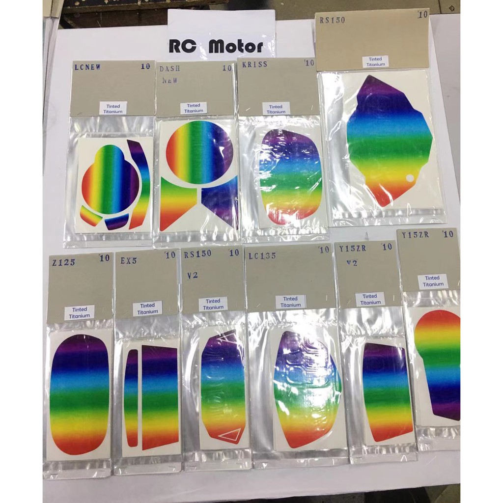 METER TINTED TITANIUM MANY MODEL MOTOR | Shopee Malaysia