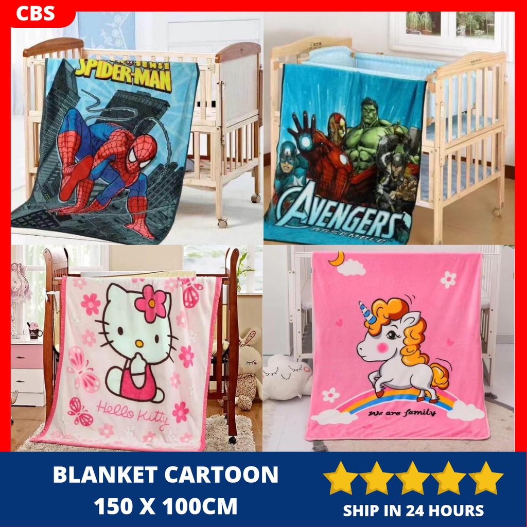 SELIMUT CARTOON BUDAK BALDU GEBU KIDS CHILDREN BLANKET 100 X 140CM ...