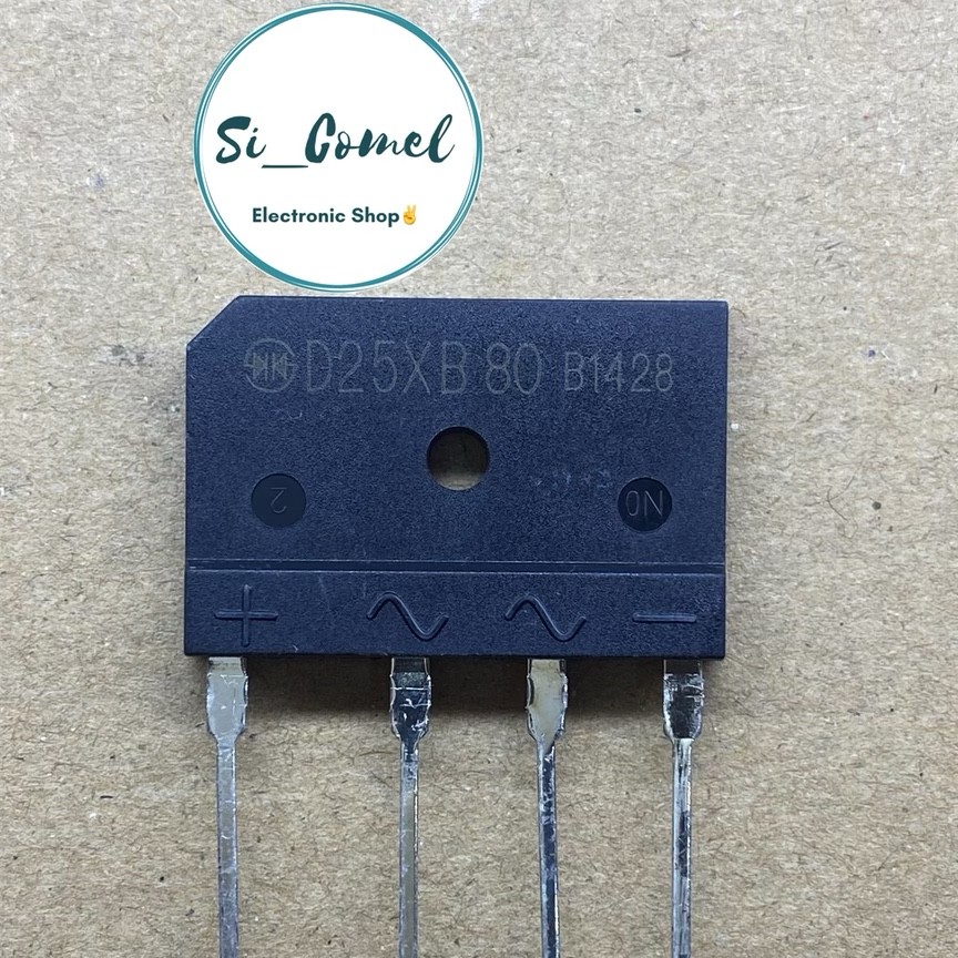 🇲🇾🔥READY STOCK🔥D25XB60 D25XB80 25A 800V Rectifier Bridge | Shopee Malaysia
