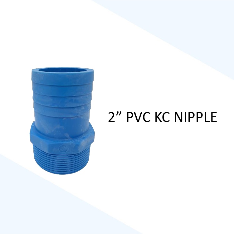 PVC KC Nipple / Hose Nipple / Pipe Fittings / Connector Joint ( Blue Color ) | Shopee Malaysia