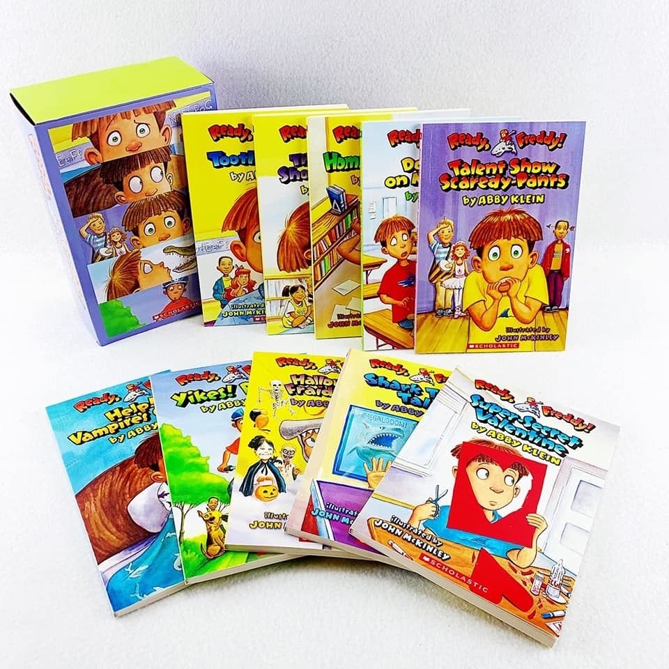 UK Scholastic Ready Freddy box set 10 books. | Shopee Malaysia