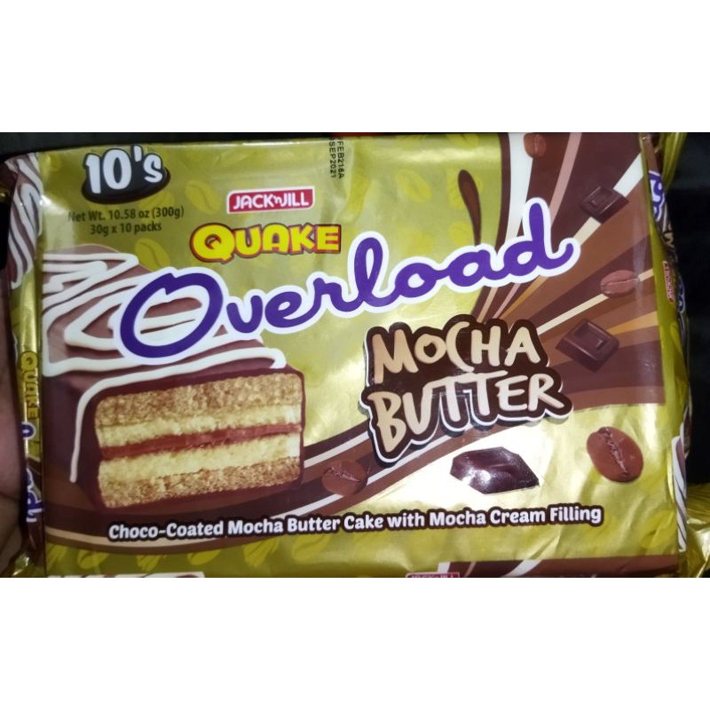 Quake Overload Mocha Butter (30gx10packs) | Shopee Malaysia