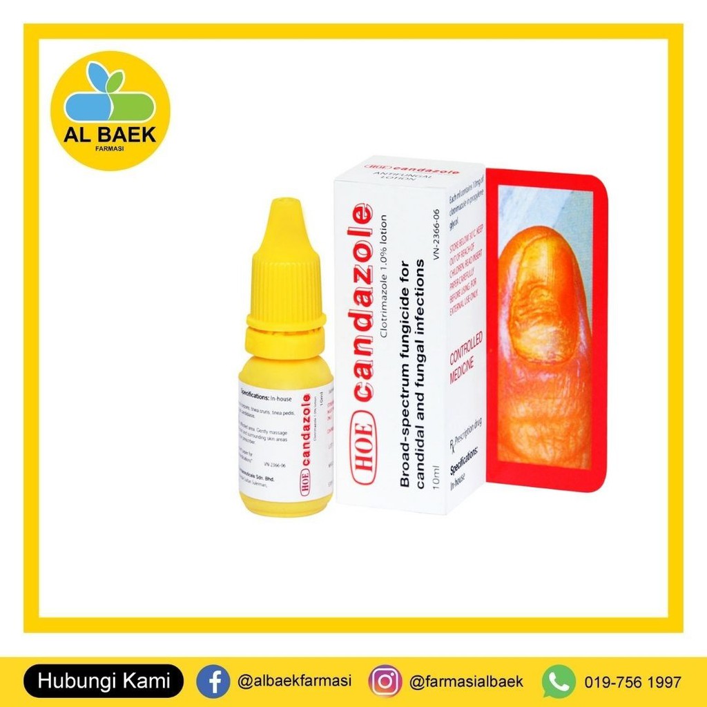 Candazole Broad-spectrum fungicide for candidates & fungal infection ...