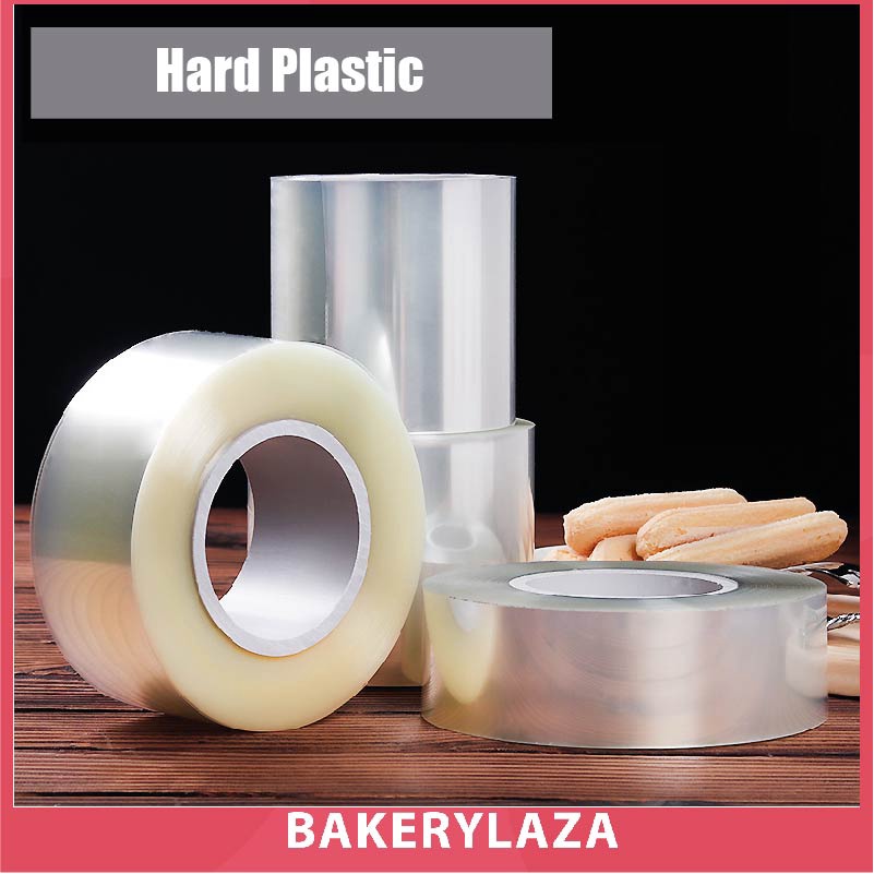 Hard Plastic Transparent Mousse Cake Rim Wrapper Edge Collar Around ...