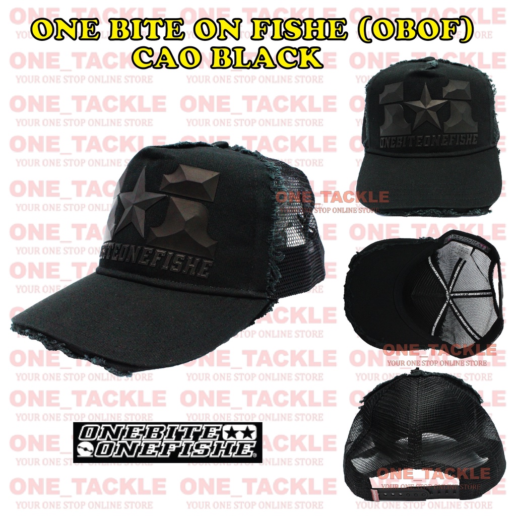 OBOF-21 CAO BLACK CAP | Shopee Malaysia